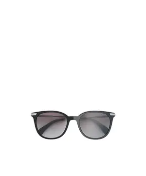 Moncler Korra Oval Sunglasses - Black