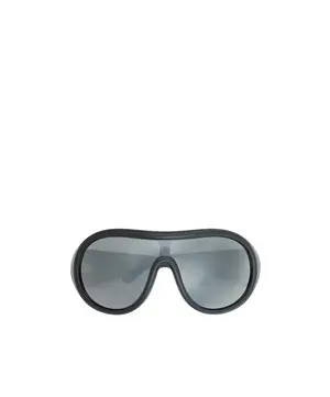 Moncler Thyra Oval Sunglasses - Black