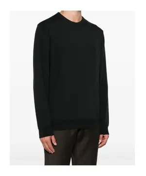 Woolrich Embroidered Logo Crew Neck Sweater