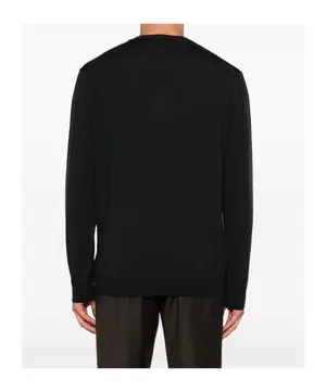 Woolrich Embroidered Logo Crew Neck Sweater
