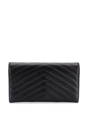Saint Laurent Large Monogram Flap Wallet