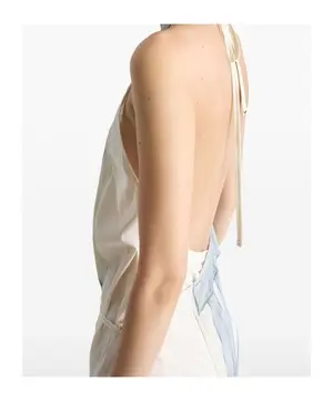 LEMAIRE Philippe Weisbecker Apron Dress - Opal/gray