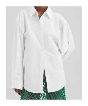 THE FRANKIE SHOP Long Sleeve Shirt - White