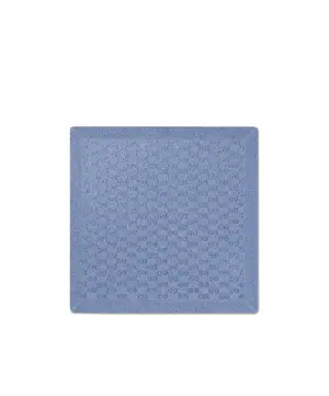 Gucci Baby GG Cotton Jacquard Blanket Light Blue