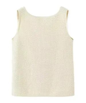 Loro Piana Sleeveless Vest - White