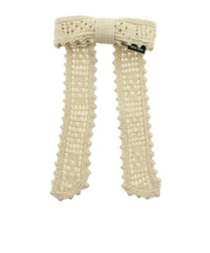 Miu Miu Cotton Hair Clip - Yellow