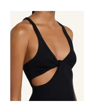 COURREGES Courrèges Twist 90's Rib Tank Top