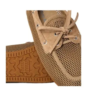 Miu Miu Boat Shoes - Brown
