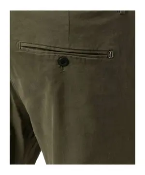 DONDUP Slim Cut Stretched Chinos - Green