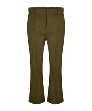 Gucci All-over Logo Track Pants - Green