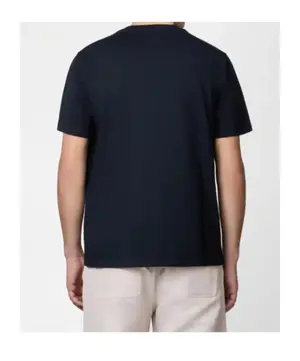 TOD'S Logo Embroidered Crewneck Jersey T-shirt - Blue