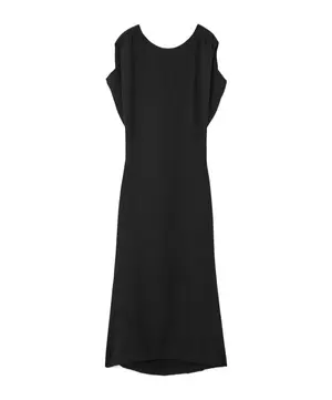 Loro Piana Blacky Dress With Back Drape