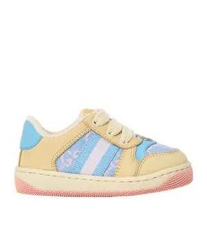 Gucci Color Block Trainers - Nude