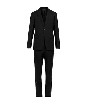 Prada Wool And Mohair Single-breasted Suit - Black