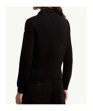 Moncler Diamond Quilted Padded Wool Cardigan