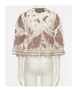 Valentino Garavani Lace-up Shawl