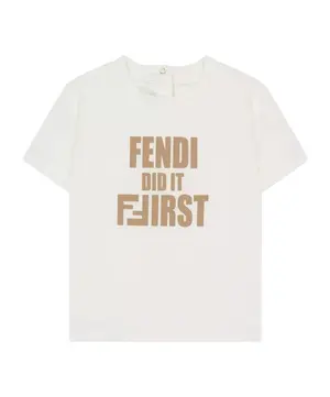 Fendi Logo T-shirt - White
