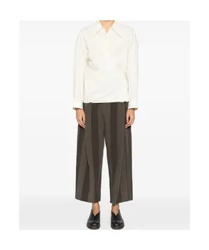 UMA WANG Casual Pants With Waist And Loop Straps