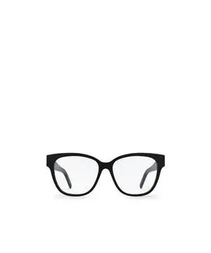Saint Laurent Square Frame Glasses - Black