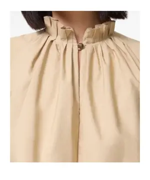 Burberry Cotton Poplin Midi Dress