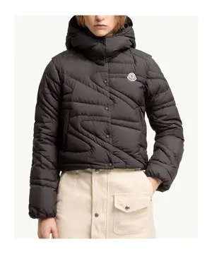 Moncler Leona 2-in-1 Hooded Short Down Jacket