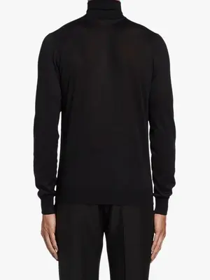 Prada Cashmere High Neck Pullover
