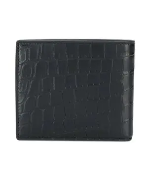 Saint Laurent Logo Embossed Bi-fold Wallet