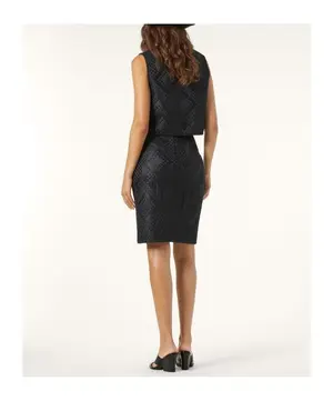 Loro Piana Bleivio Hand-woven A-line Skirt