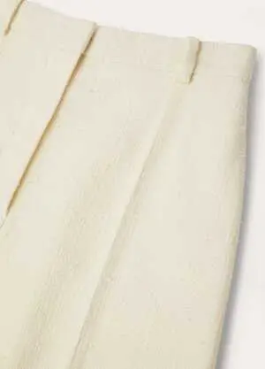 Loro Piana Mid-rise Bouclé Trousers