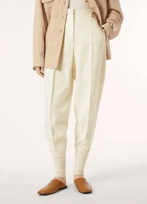 Loro Piana Mid-rise Bouclé Trousers
