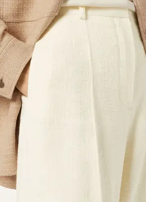 Loro Piana Mid-rise Bouclé Trousers