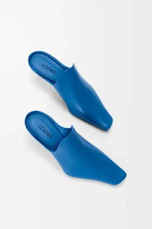 Loewe Emily Mule In Lambskin - Royal Azure