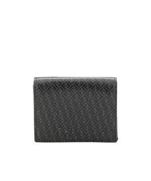 Fendi Logo Detailed Tri-fold Wallet
