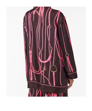 Gucci Printed Silk Short-sleeve Shirt