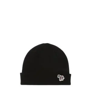 Paul Smith Zebra Logo Beanie