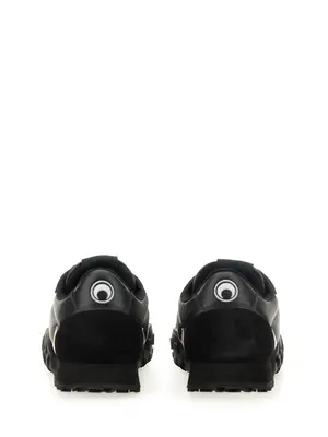 MARINE SERRE Moon Patch Sneakers - Black