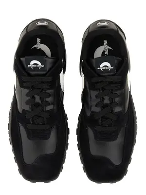 MARINE SERRE Moon Patch Sneakers - Black
