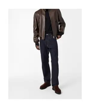 Prada Leather Bomber Jacket