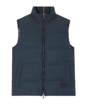 Burberry Reversible Puffer Gilet - Night Blue