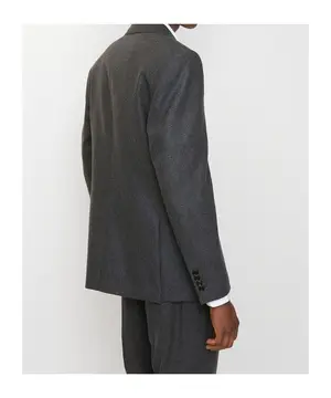 Burberry Wool Flannel Tailored Jacket