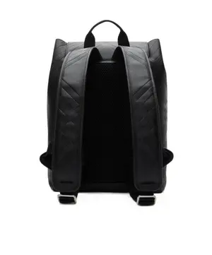 Burberry Logo Detailed Foldover Top Backpack
