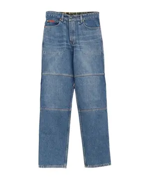 Martine Rose Reversible Camouflage-print Straight-leg Jeans