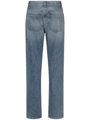 Khaite Callum Denim Straight Jeans