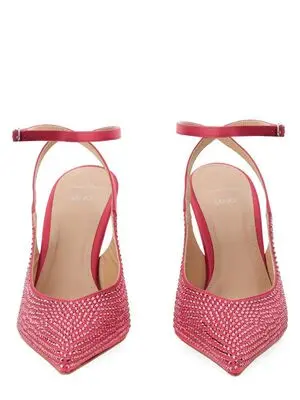 Liu Jo Embellished Slingback Pumps