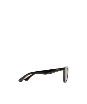 Burberry Embossed Check Square Sunglasses