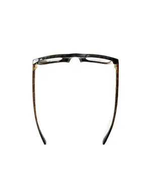 Burberry Embossed Check Square Sunglasses