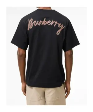 Burberry Logo Cotton T-shirt
