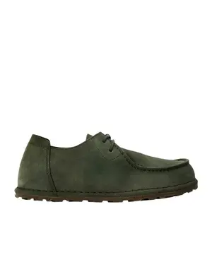 BIRKENSTOCK Suede Lace-up Casual Shoes - Green