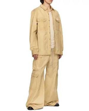 Rick Owens Double Cargo Jumbo Trousers - Nude