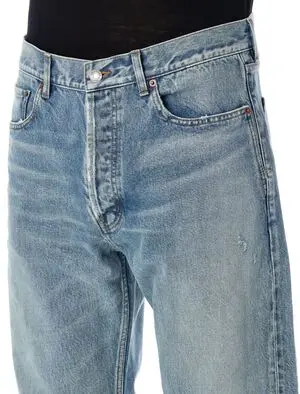 Saint Laurent Loose-fit Mid-rise Jeans